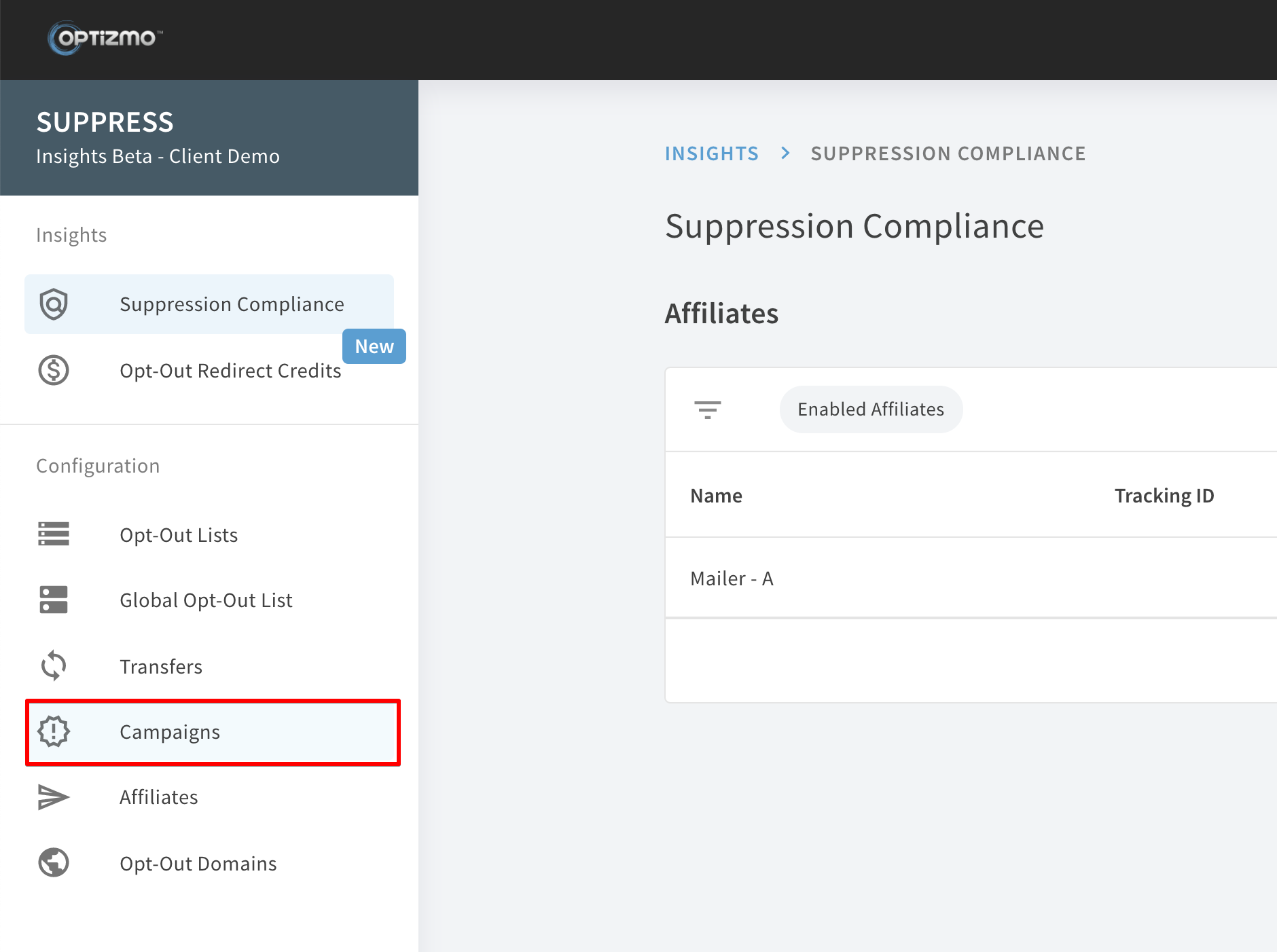 How to Create a Campaign – Optizmo