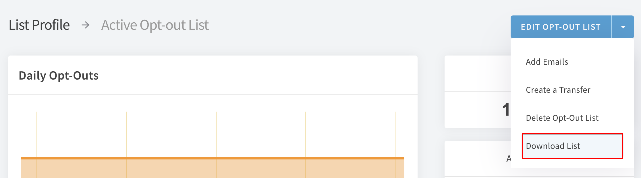 How to Download an Opt-Out List From My Account. – Optizmo