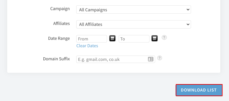 How to Download an Opt-Out List From My Account. – Optizmo
